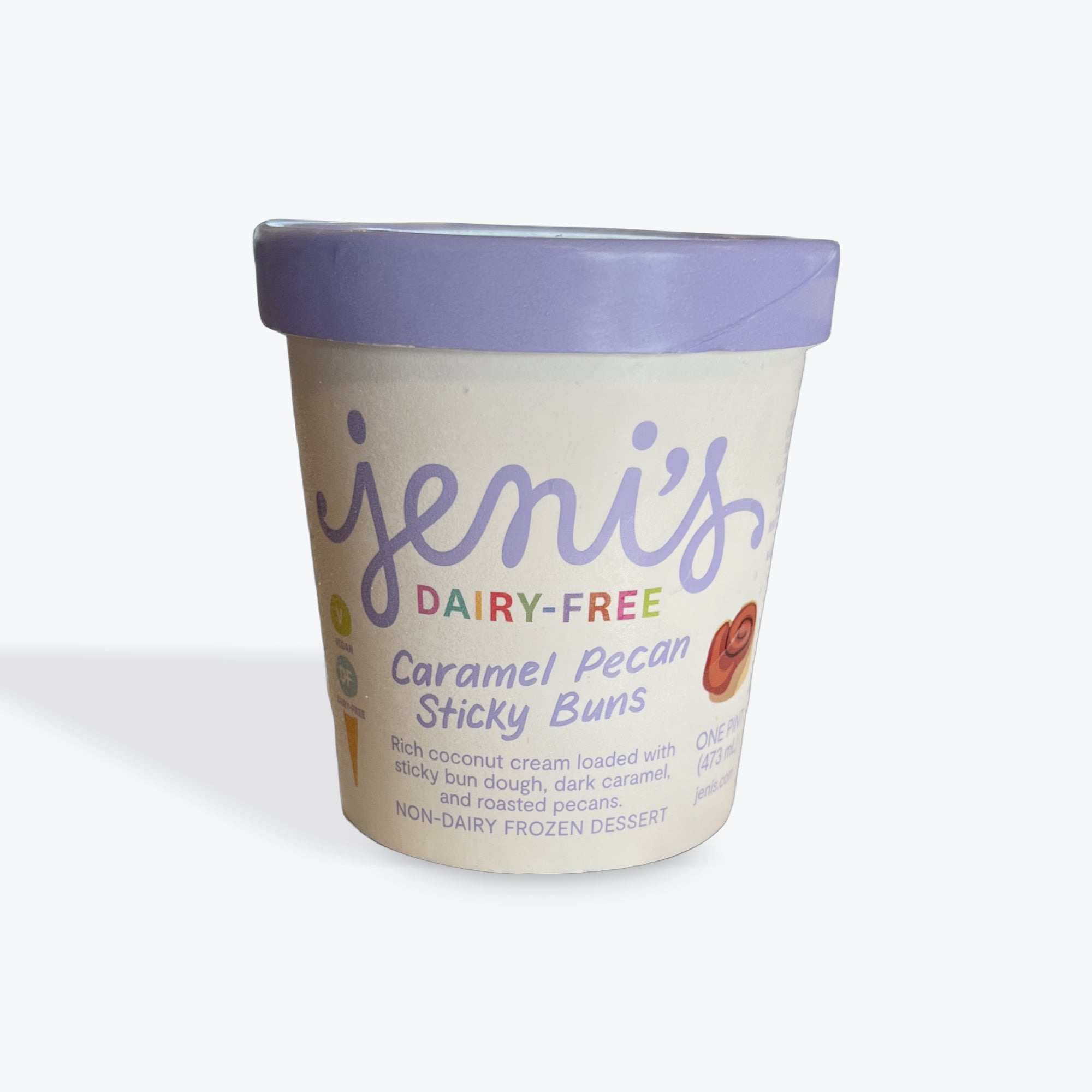 Jenis Splendid Ice Creams Caramel Pecan Sticky Buns Non-Dairy Frozen ...